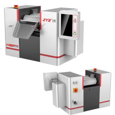 China Automatic Hydraulic Lab Triple Roll Mill Chocolate Ink Pigment for sale