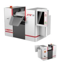 China Touch Screen Laboratory Triple Roll Mill Epoxy Resin 20L/H Mill Grinding Machine for sale