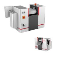 China 20L/h 0.3micron Planeness 200mm Length Three Roller Mill with ZrO2 Ceramic Rollers for sale