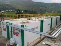 China 3000L/Hour Cattle Chicken Poultry Halal Meat Processing Mobile Wastewater Treatment Plant for Slaughterhouse for sale
