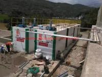 China 3000L/Hour Cattle Chicken Poultry Halal Meat Processing Mobile Wastewater Treatment Plant for Slaughterhouse for sale