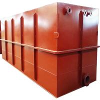 China Modular Slaughter House Wastewater Purification System for Car Washing 4121 kg Weight for sale