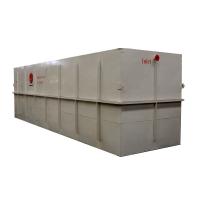 China Modular Slaughter House Wastewater Purification System for Car Washing 4121 kg Weight for sale