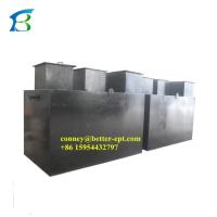 China School Wastewater Treatment Carbon Steel Septic Tank With For Building Material Shops for sale