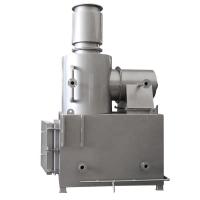China Customized Size Two Combustion Chamber Silver Waste Incinerator Deep Combustion Treatment for sale