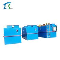China Motor Core Components Sewage Treatment Plant Machine with Stainless Steel Material for sale