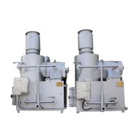 China Carbon Steel Incinerator for Hospital Waste Disposal 750L/H Capacity Customizable Design for sale