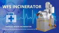 China Smokeless Poultry Waste Incinerator with Chimney Core Components and 750L/H Capacity for sale