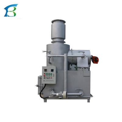 China 50kg/hour Domestic Waste Incinerator for Domestic Video Outgoing-Inspection Provided for sale
