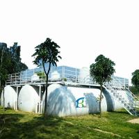 China Septic Tank FRP Storage Tanks Water Machine For Sewage Treatment for sale