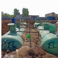 China 10-20 t/hour Wastewater Treatment Machine Fully Automatic Control FRP Septic Tank for sale
