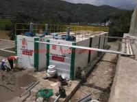 China 3000L/Hour MBR MBBR A2O Bio Filter For Slaughter Waste Water Treatment for sale