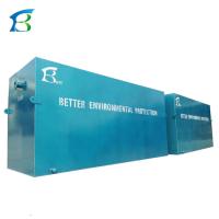 China Condition Compact Buried Domestic Sewer Water Treatment Plant 10*6M with and Performance for sale