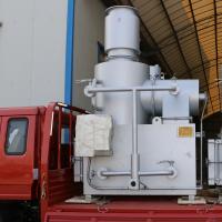 China 2300 kg Weight 10-500 kg/hr Smokeless Incinerator For Hospital Waste Disposal Machinery for sale