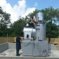 China 2300 kg Weight 10-500 kg/hr Smokeless Incinerator For Hospital Waste Disposal Machinery for sale
