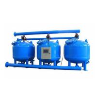 China Blue Sand Media Filter for Irrigation SGS Approved and Low Maintenance for sale