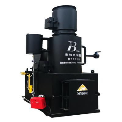 China Food Waste Disposer Mini Animal Waste Cremation Machine Incinerator with 0.37 KW Power for sale
