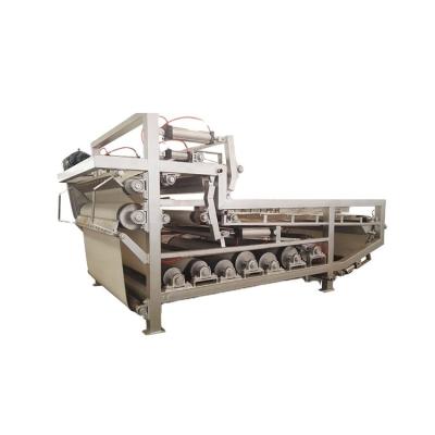 China Sludge Dewatering Treatment Belt Filter Press with Stainless Steel/Carbon Steel Material for sale
