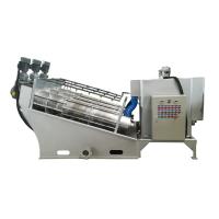 China 0.65kw Screw Press Volute Slurry Sludge Dewatering Machine For Municipal Engineering for sale