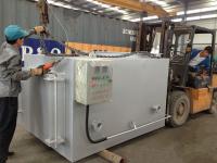 China Diesel Burner Dual Chambers Hospital Waste Incinerator for Solid Waste Treatment 0.3KW for sale
