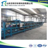 China Home Carbon Steel or SS Gypsum Dewatering Machine with Popular Vacuum Belt Filter for sale