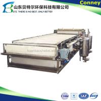 China Home Carbon Steel or SS Gypsum Dewatering Machine with Popular Vacuum Belt Filter for sale