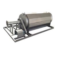 China High Productivity Rotary Drum Filter Machine for Algae Removal in Stainless Steel for sale