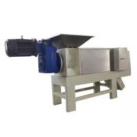 China 800 kg Engine Powered Food Residue Dewatering Machine with Fine Sieve and Screw Press for sale