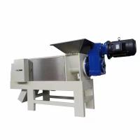 China 800 kg Engine Powered Food Residue Dewatering Machine with Fine Sieve and Screw Press for sale