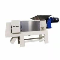 China 800 kg Engine Powered Food Residue Dewatering Machine with Fine Sieve and Screw Press for sale
