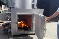 China Condition Waste Management Incinerator Burner Cremation Furnace for Manufacturing Plant for sale
