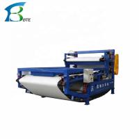 China Sand Washing Wastewater Treatment with Concentrating and Dewatering Belt Filter Press for sale