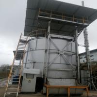 China Multipurpose Fermenter for Organic Fertilizer Production Equipment 6000mm*6000mm*9000mm for sale