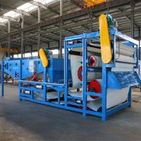 China Carbon Steel Belt Filter Press For Iron Ore Plant Sludge Dewatering for sale