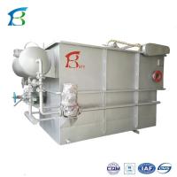 China 3000L/Hour Dissolved Air Float Solid Liquid Separation Equipment for Sewage Treatment for sale