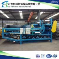 China Cow Dung Screw Dewatering Machine Carbon Steel Stainless Steel for sale