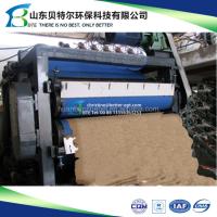 China Cow Dung Screw Dewatering Machine Carbon Steel Stainless Steel for sale