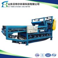 China 1000 kg Weight Belt Filter Press Sludge Dewatering Machine for Sewage Water Treatment for sale