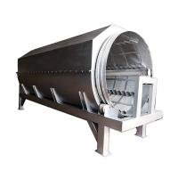 China 304 316 Industrial Waste Water Drum Filter Microfiltration Screen Rotary Sieve Machine for sale