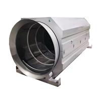 China 304 316 Industrial Waste Water Drum Filter Microfiltration Screen Rotary Sieve Machine for sale