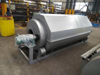 China 5000L/Hour Sugarcane Bagasse Paper Pulp Seaweed Dewatering Separator Micro Screen Rotary Drum Filter for sale