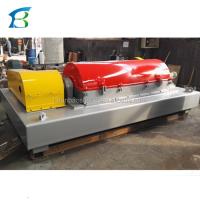 China Horizontal Decanter Centrifuge for Sludge Dewatering at 1000 kg Manufacturing Plant for sale