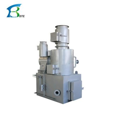 China Burnout Rubber/Nylon/Plastic Burning Machine with Two Combustion Chambers Two Burners for sale