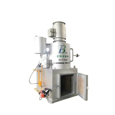 China Secondary Combustion Chamber High Temperature Treatment Hospital Waste Incinerator 1 for sale