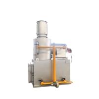 China Water Source Fuel Incinerator For Chemical Waste Capacity 10-500kgs/Batch Silver Blue for sale