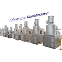 China 750L/H Silver Grey Kitchen Waste Dead Pets Cremation Machine Wfs Animal Pet Incinerator for sale