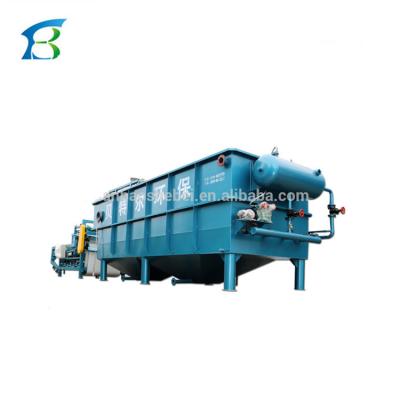 China DAF Dissolved Air Flotation Machine for Wastewater Treatment System 60m3/hour Capacity for sale