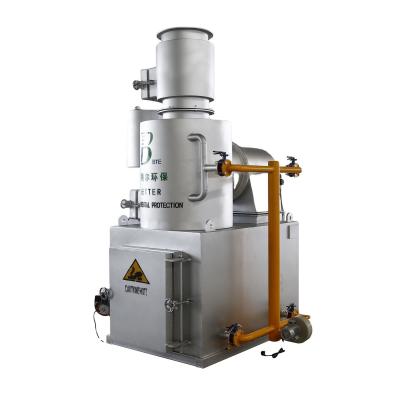 China Waste Burning Treatment Equipment Stainless Steel Pyrolysis Gasification Incinerator for sale
