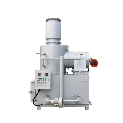 China Animal Careless Treatment Carbon Steel Waste Incinerators with and 750L/H Capacity for sale