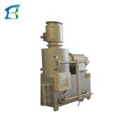 China Multi-Type Solid Waste Recycling Incinerator with Carbon Steel Material and Chimney for sale